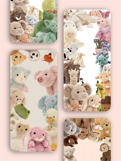 4 Jellycat Smartphone Wallpaper Bundle Ios And Android Wallpaper Home