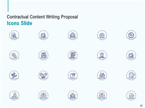 Contractual Content Writing Proposal Powerpoint Presentation Slides