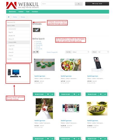 Opencart Cache System