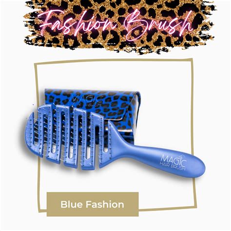 Magic Hair Brush Pink Fashion 6pk Magic Hair Brush Trade