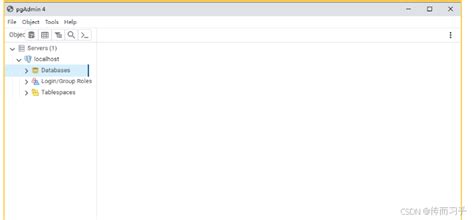 【postgresql】pgadmin4可视化管理软件、设置中文显示、pgadmin4设置中文 Csdn博客