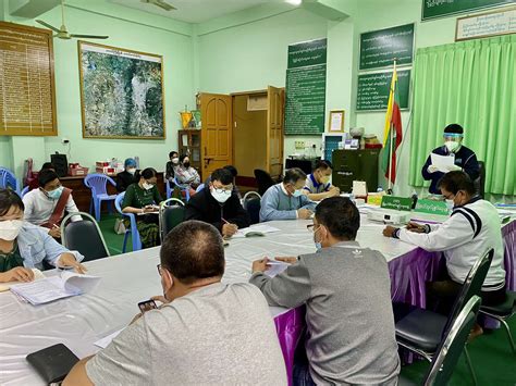 တောင်ကြီးမြို့၌ သဘာဝဘေးအန္တရာယ်ဆိုင်ရာ စီမံခန့်ခွဲမှုအဖွဲ့ လုပ်ငန်းညှိန