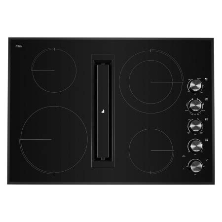 Jennair Jed3430gb 30 Inch Wide 4 Burner Electric Cooktop With Downdraft