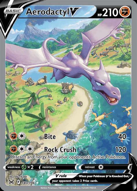 Aerodactyl V Swsh11 180 Pokemoncard