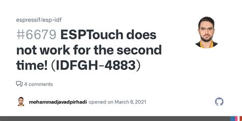 esptouch does not work for the second time idfgh 4883 · issue 6679
