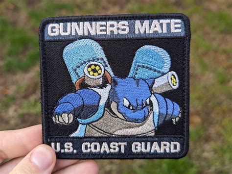 Gm Gunners Mate Blastoise Morale Patch 4 Etsy