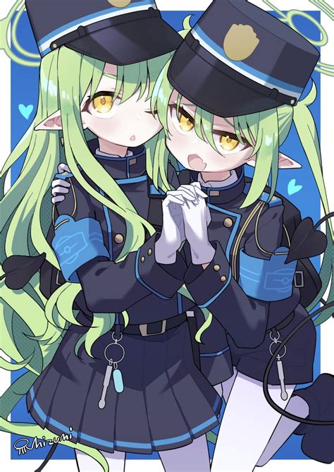 Nozomi And Hikari Blue Archive Drawn By Mizumi Artist Danbooru