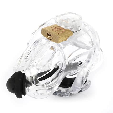 E Stim Shock Cock Cage Chastity Belt Stretcher Sounds Penis Plug Male