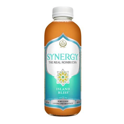 Gts Synergy Island Bliss Raw Kombucha Shop Tea At H E B
