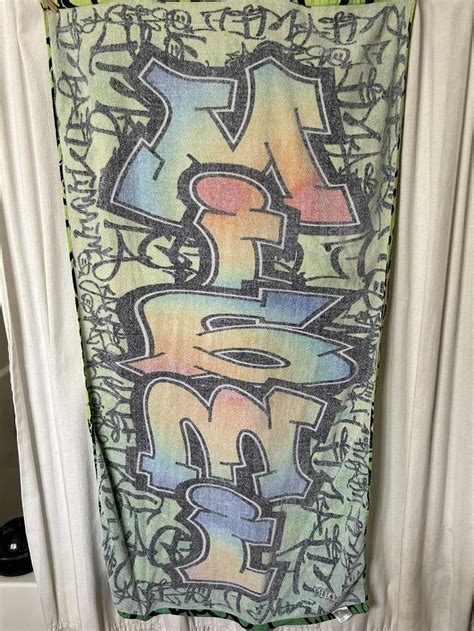 Other Towel Miami Graffiti Street Art Beach Towel Us Gem