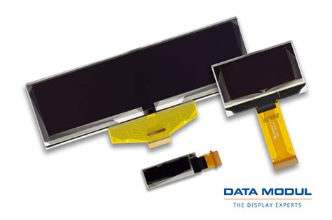 Passive Matrix OLED Displays For Industrial Applications DATA MODUL