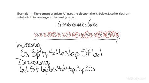 Deciding The Relative Energy Of Electron Subshells Chemistry
