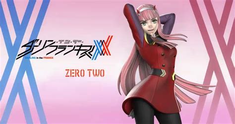 Zero Two Darling In The Franxx Free High Quality Models