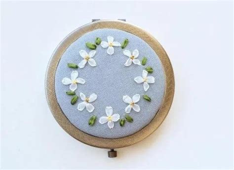 絲帶繡比普通刺繡更立體，更好看，繡起來更快，diy手工附教程 每日頭條