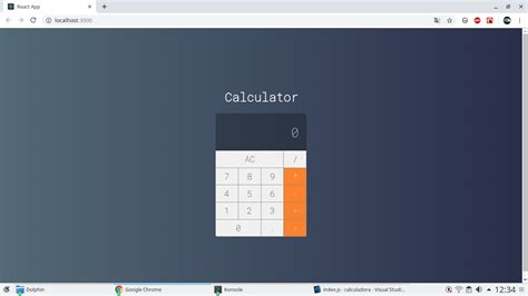 Github 1prestesreact Calculator Simple Calculator In React Js