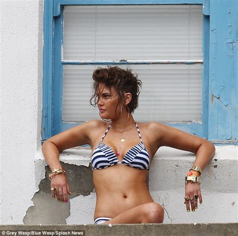 Catherine Mcneil Shocks As She Reveals Very Slender Bruised Legs In