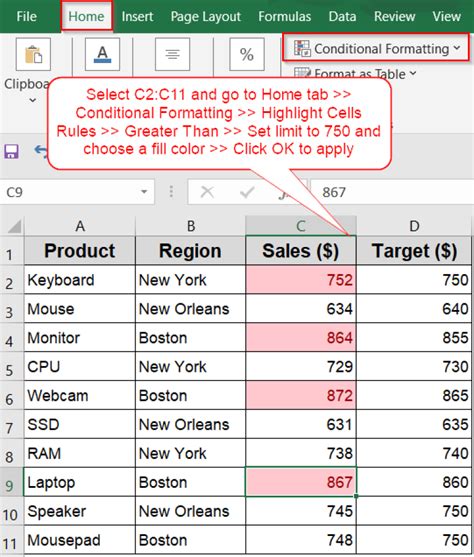 How To Highlight Cells In Excel Based On Value 9 Examples Excel Insider