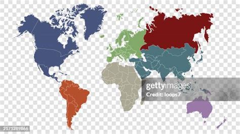 7 Continents Map World Maps Geography And Travel Information