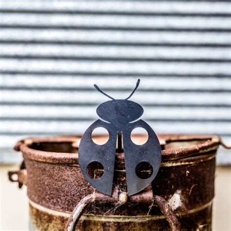 Metal Mini Ladybug