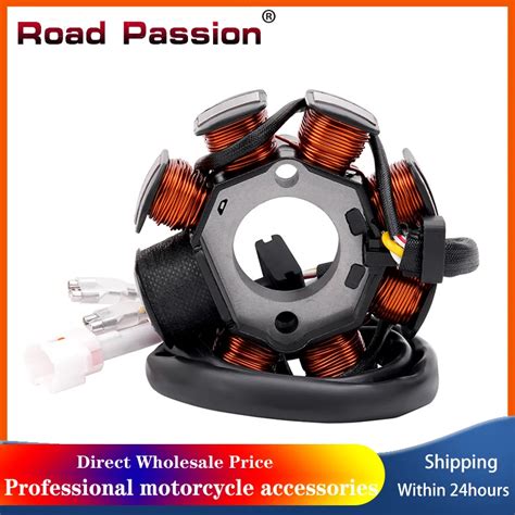 Road Passion Motorcycle Parts Generator Stator Coil 77039104000 For 250