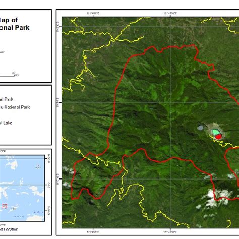 Location Map Of Kelimutu National Park Download Scientific Diagram