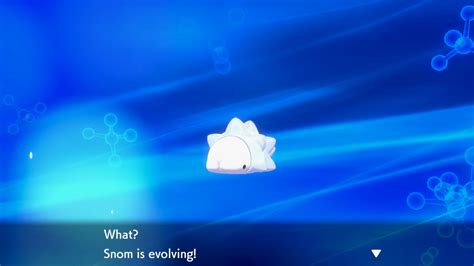 Pokemon Sword And Shield How To Evolve Snom Into Frosmoth Attack Of