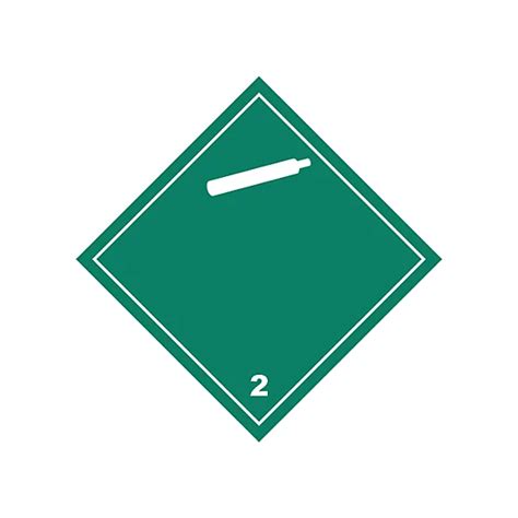 Bapbp5022 Placard Class 2 Nonflammable