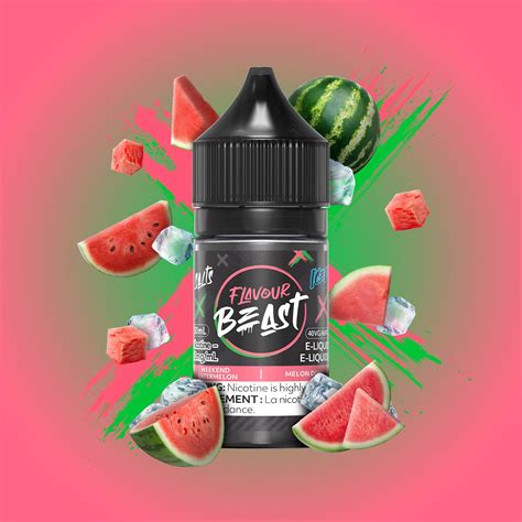 E Liquid Weekend Watermelon Iced Flavour Beast