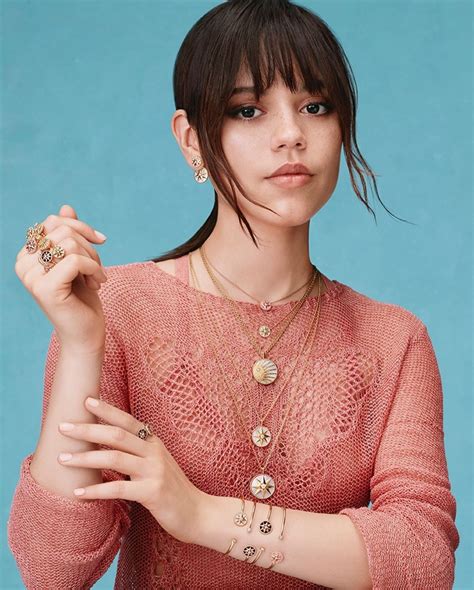 Jenna Ortega Dazzles For Dior Jewelry In New Rose Des Vents Campaign