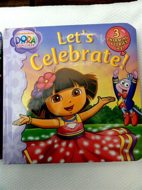Nickelodeon Dora The Explorerlets Celebrate3 Books In One Board Book