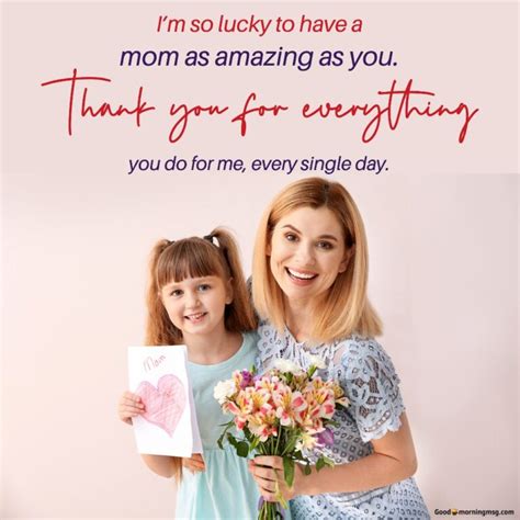 70 Heartfelt Thank You Mom Quotes Wishes And Messages Goodmorningmsg