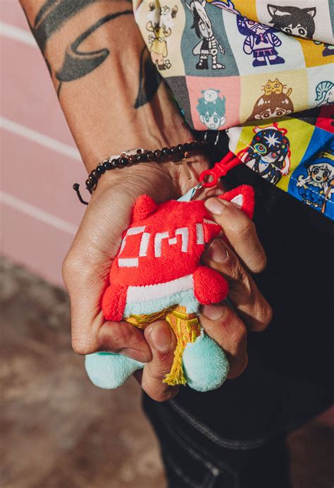 Omocat Plush Keychain