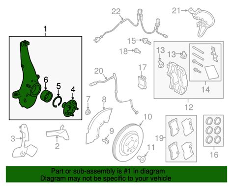 2013 2017 Land Rover Range Rover Knuckle Lr146343 Landroverparamusparts