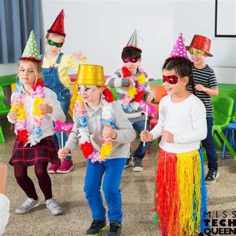 Easy And Fun Class Party Games For The Elementary Classroom Miss Tech