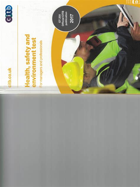 Health Safety And Enviroment Test For Managers And Professionals Pdf