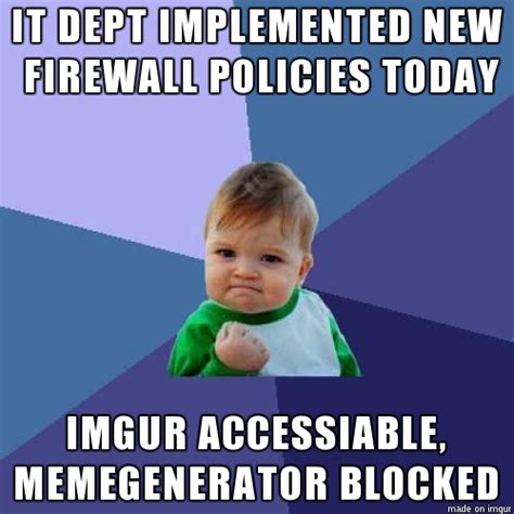 Firewall Win Meme On Imgur