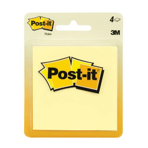 Post It Note Pads 4packs 50 Sheets Each