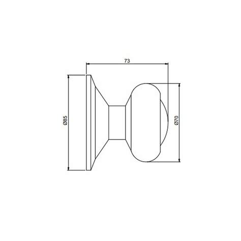 Pomo Para Puerta De Entrada Fedora Emuca