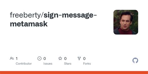 github freeberty sign message metamask