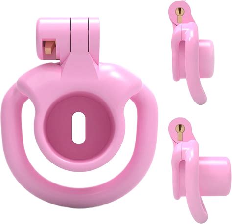 Magmernht Negative Chastity Cage Small Cylindrical Inverted Locked Cock Cage With 4