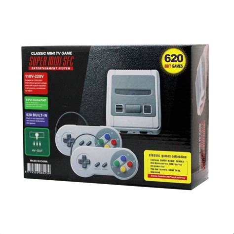 Consola Super Mini Sfc 620 Juegos Grupo Llanco Grupo Llanco