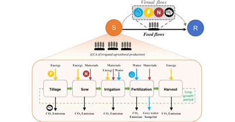 An Example Of Quantifying Virtual Flows Of Water Energy Nitrogen N Download Scientific