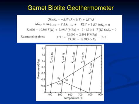 Ppt Geothermobarometry Powerpoint Presentation Free Download Id585856