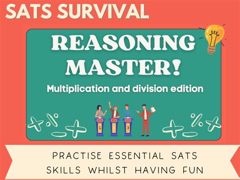 Reasoning Master Maths Game Multiplication And Division Year 6