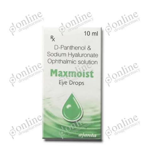 Maxmoist 10 Ml Hyaluronic D Panthenol Its Side Effects Dosage