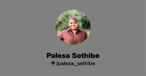 Palesa Sethibe Linktree