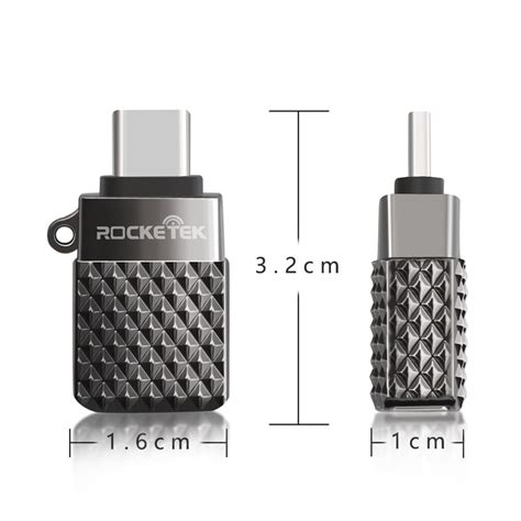 Rocketek Usb 30 Naar Type C Otg Adapter Alumium T Vicedeal