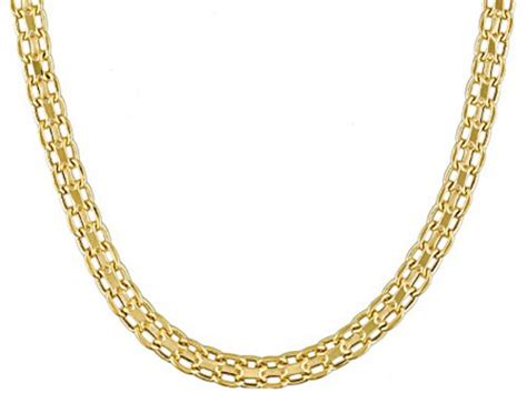 14k Yellow Gold 35mm Bismark 20 Inch Chain Ebay