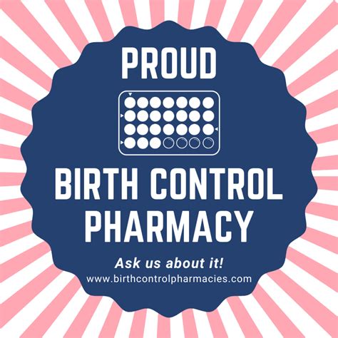 Window Decal Birth Control Pharmacist