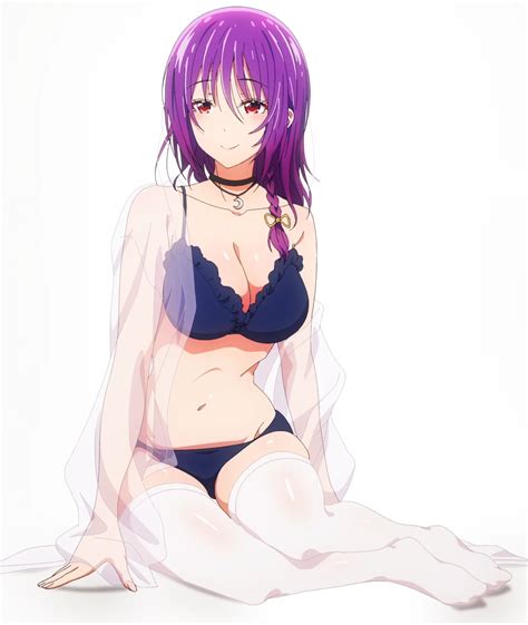 Rule 34 1girls Accurate Art Style Aoba Yuzuki Bra Breasts Large